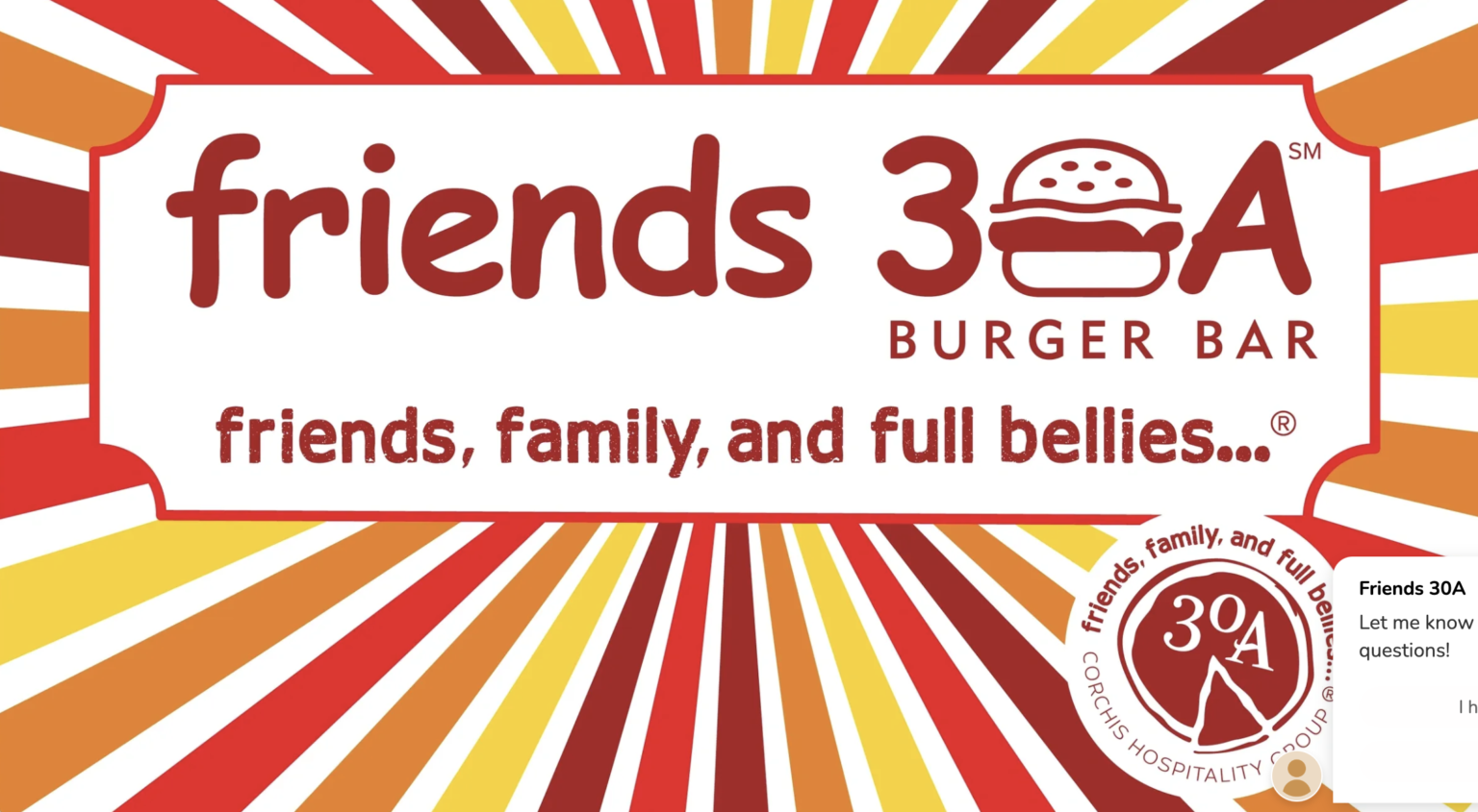 Friends 30A Burger Bar – Discover 30A Florida